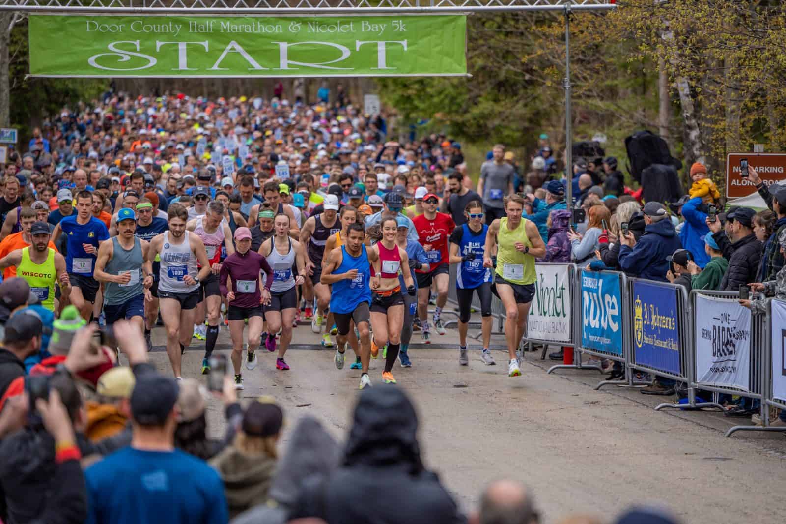 Door County Half Marathon & Nicolet Bay 5k - Half Marathon Guide - May ...