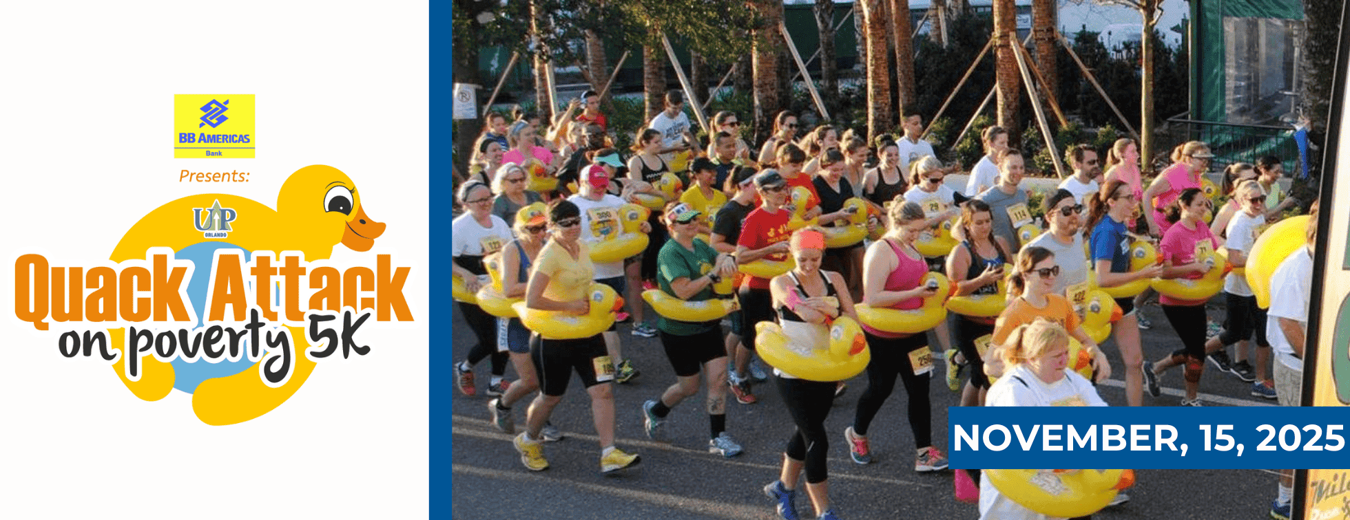 Quack Attack on Poverty 5K - Half Marathon Guide - Nov 15, 2025